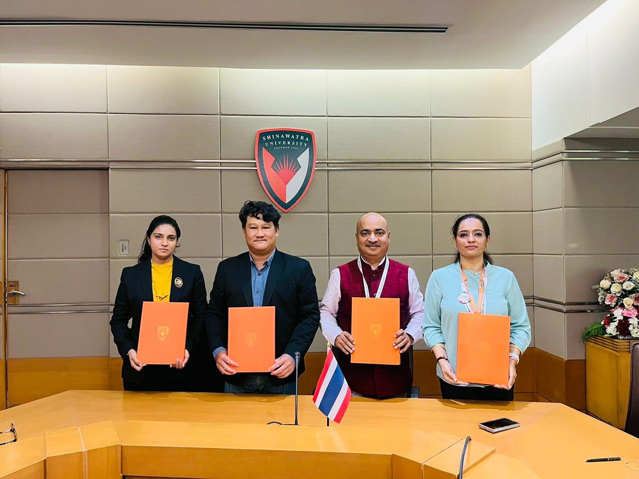Mahakaushal University Signs MoU with Shinawatra University, Bangkok ...